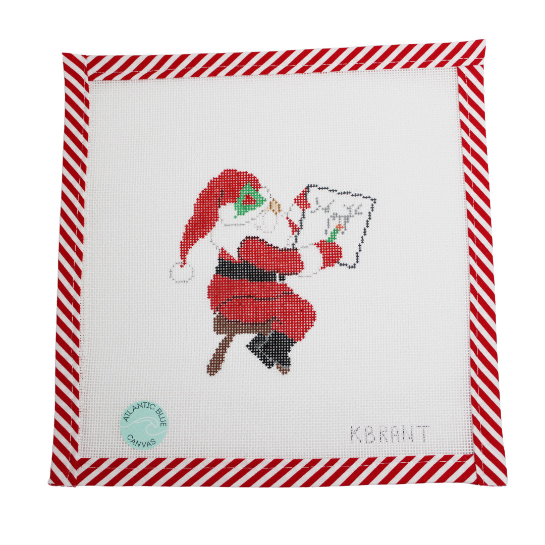 Artist Santa – Atlantic Blue Canvas
