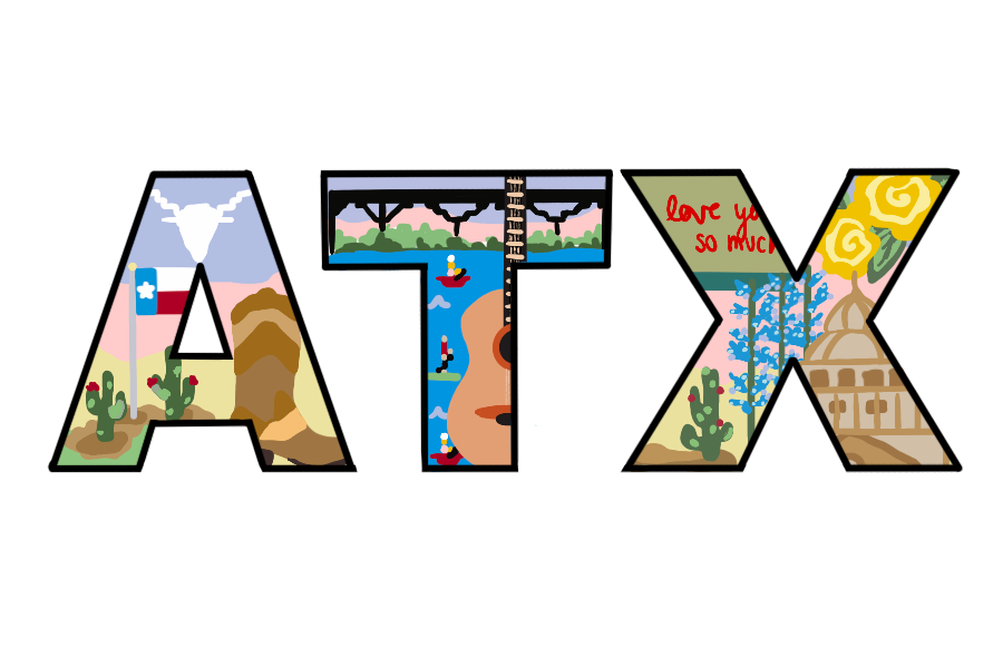 Austin - ATX -Sticker