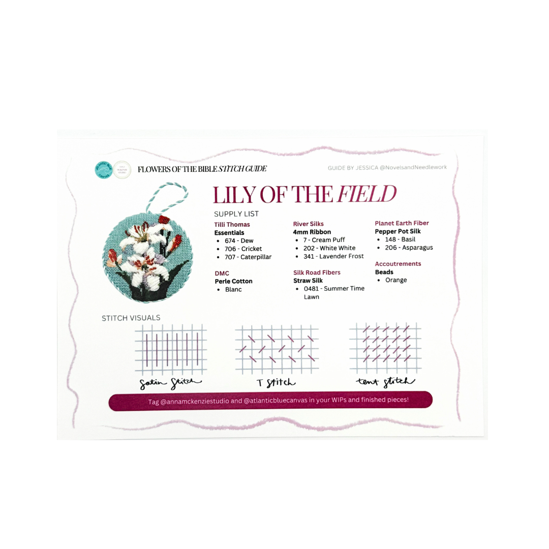 Stitch Guide: Lily of the Field