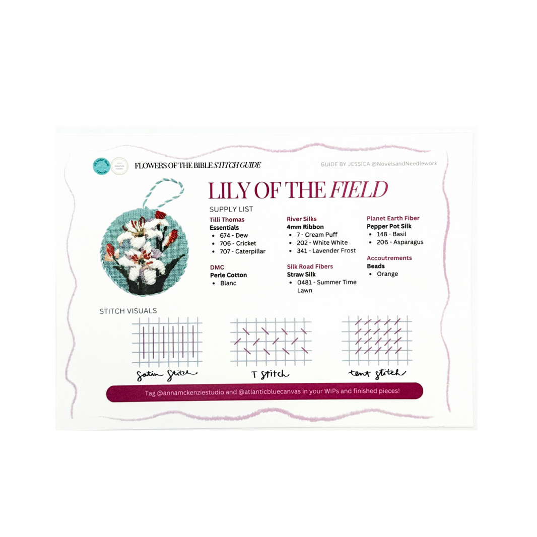 Stitch Guide: Lily of the Field
