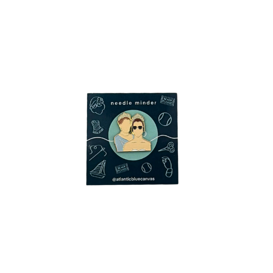 Me? A Princess Needleminder – Atlantic Blue Canvas